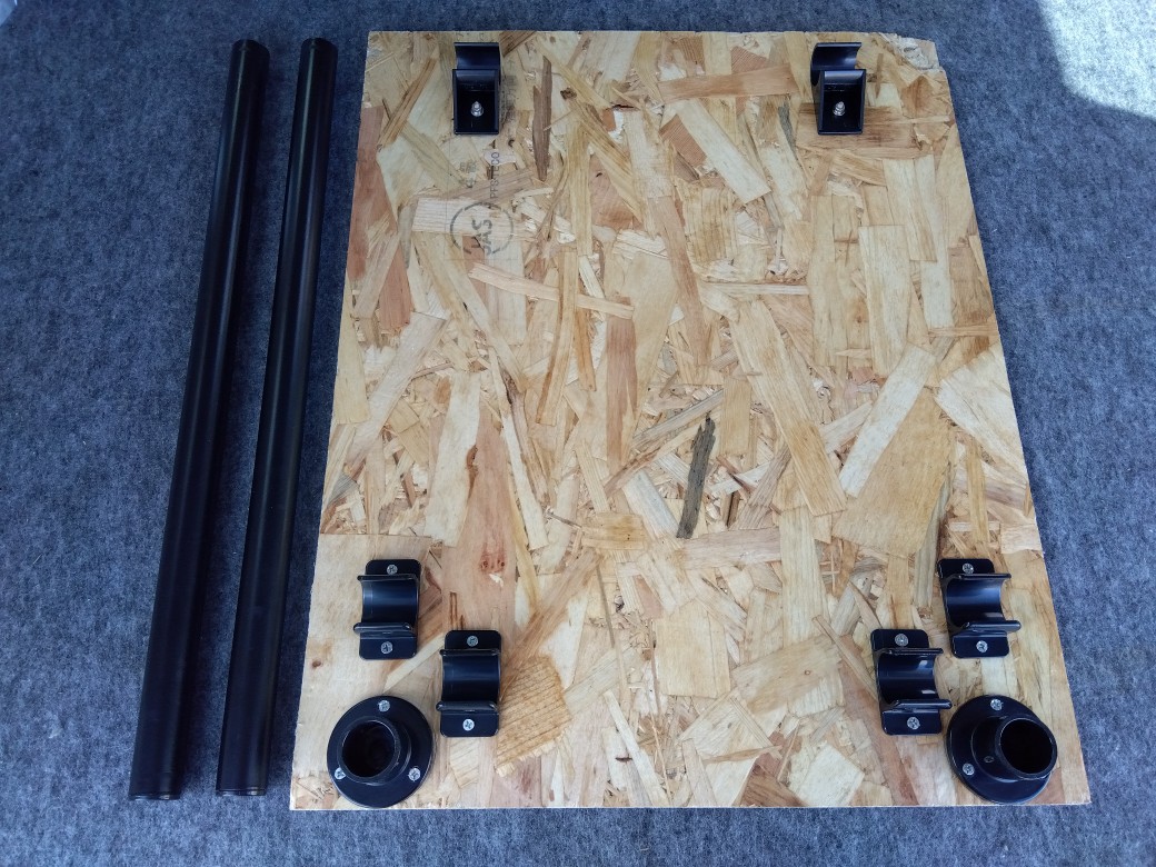 エブリィ（DA17V）に折りたたみテーブルを自作 | | 喜楽な人生の釣行記